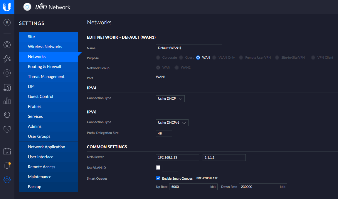 Enabling Unifi QOS – Systems Lab