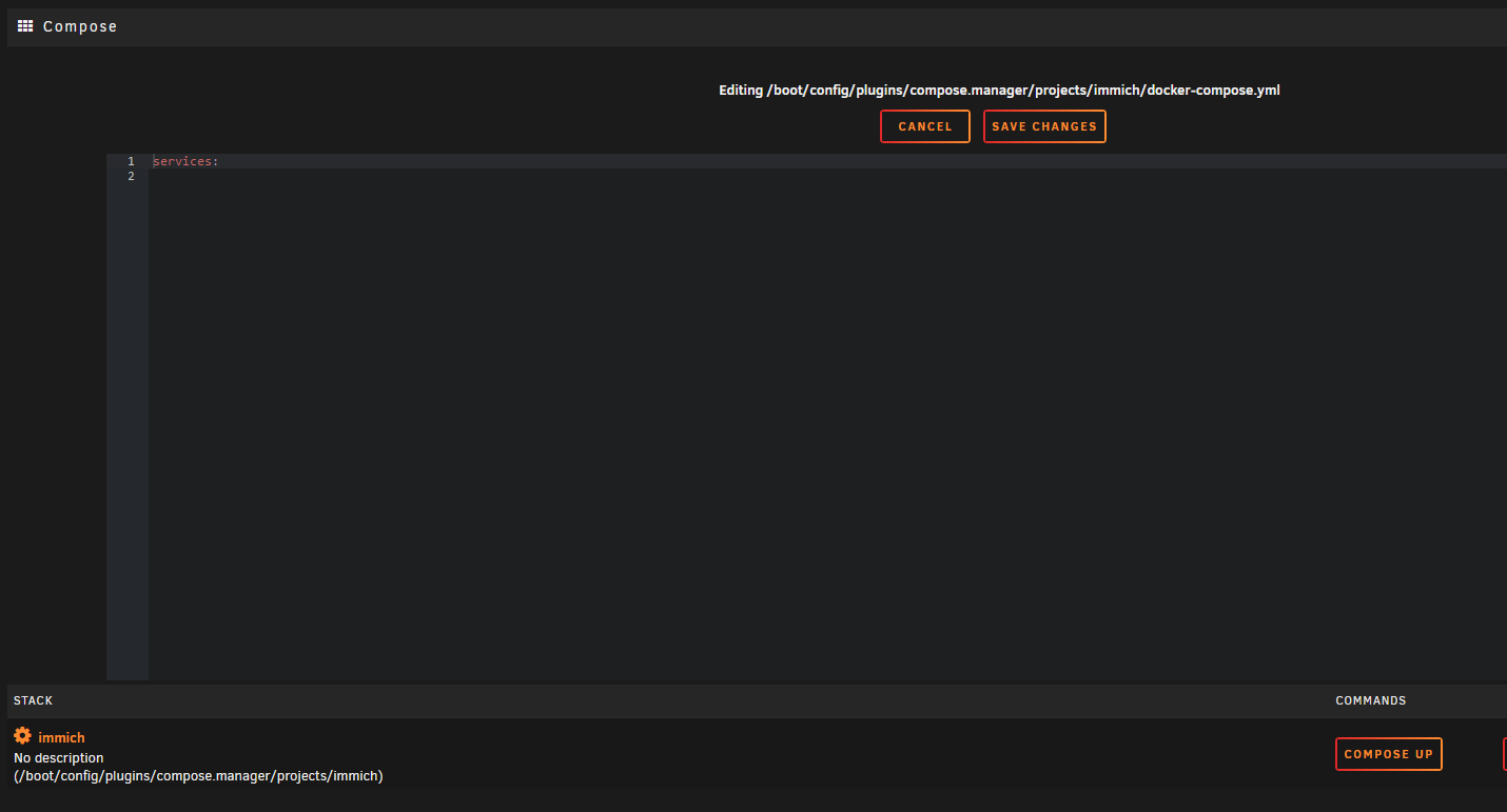 Docker Compose on Unraid – Systems Lab