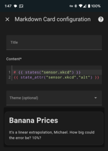 Home Assistant Markdown Cards – Systems Lab