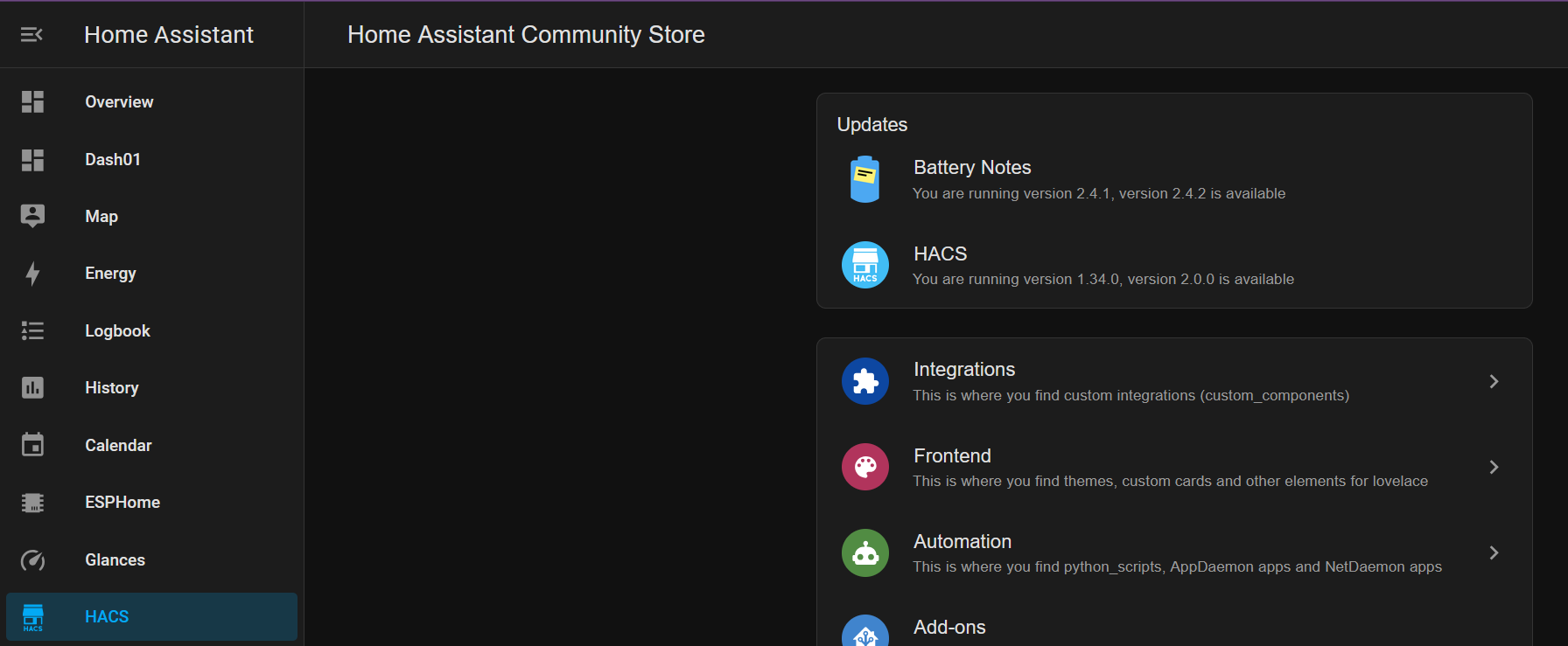 Updating to HACS 2.0 – Systems Lab