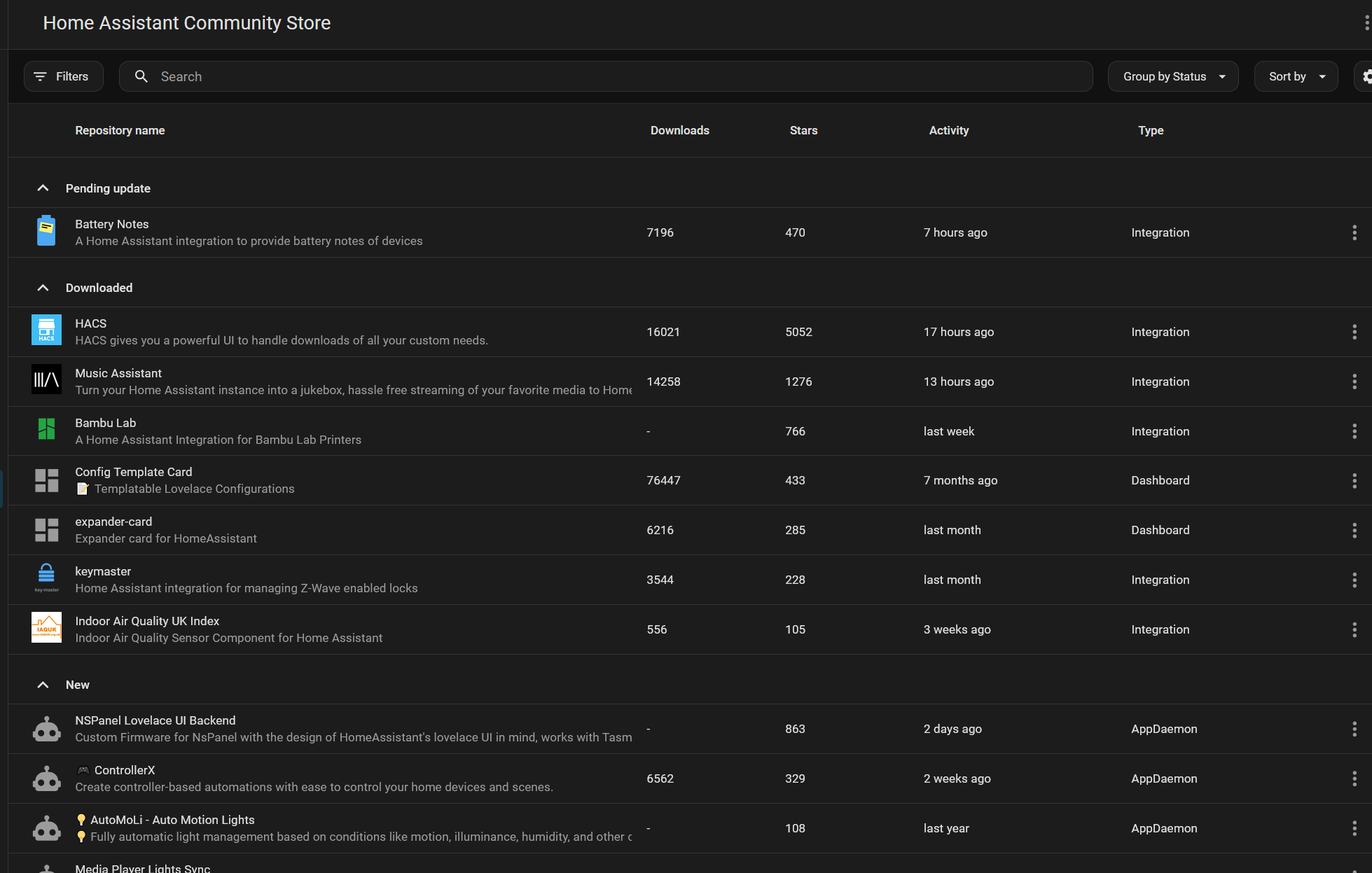 Updating to HACS 2.0 – Systems Lab